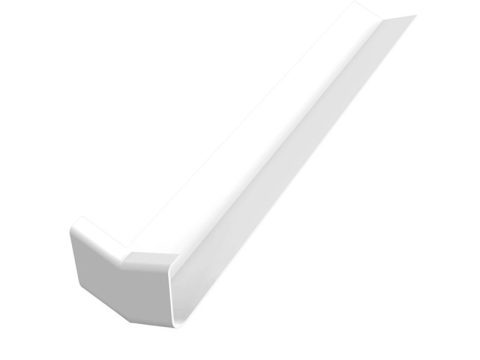 300mm Fascia 135deg External Corner | Bliby Plastics